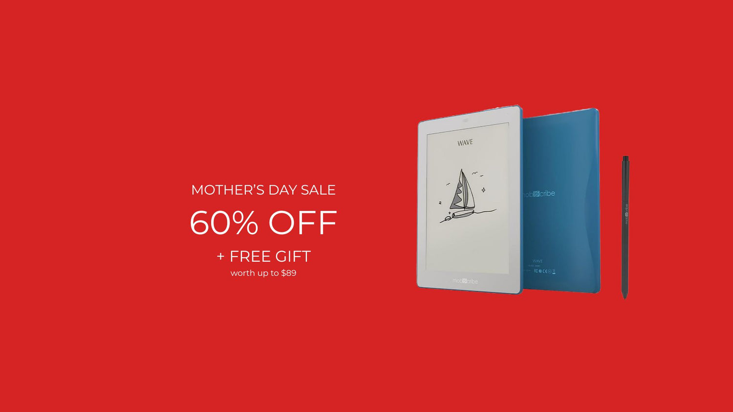 The MobiScribe - the most powerful E-Ink notepad.